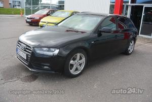 Melns Audi A4 2013 Tartu, ar dzinēja tilpumu 2.00 L un nobraukumu 320 tūkst. km par 7000 €, foto  vietnē AUTOMOTO.COM.LV