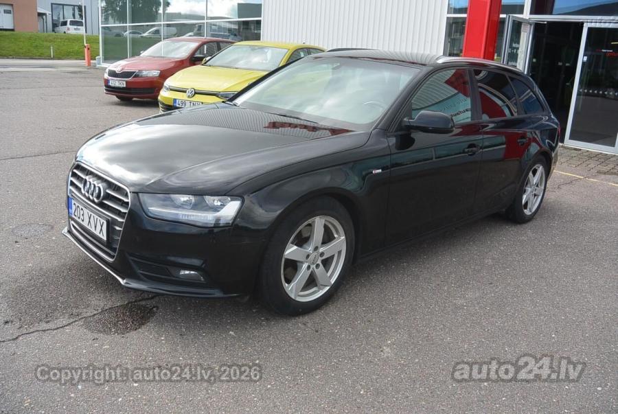 Black Audi A4 2013 in Tartu, with an engine capacity of 2.00 L and mileage of 320 thousand km for 7000 €, photo 1 on AUTOMOTO.COM.LV