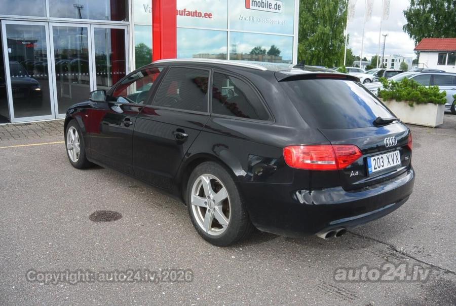 Black Audi A4 2013 in Tartu, with an engine capacity of 2.00 L and mileage of 320 thousand km for 7000 €, photo 6 on AUTOMOTO.COM.LV