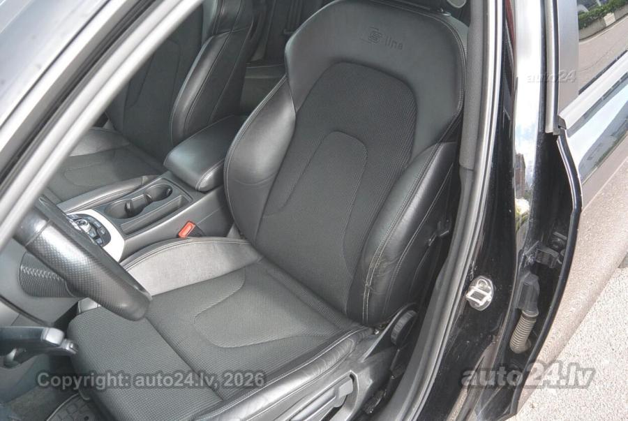 Black Audi A4 2013 in Tartu, with an engine capacity of 2.00 L and mileage of 320 thousand km for 7000 €, photo 9 on AUTOMOTO.COM.LV