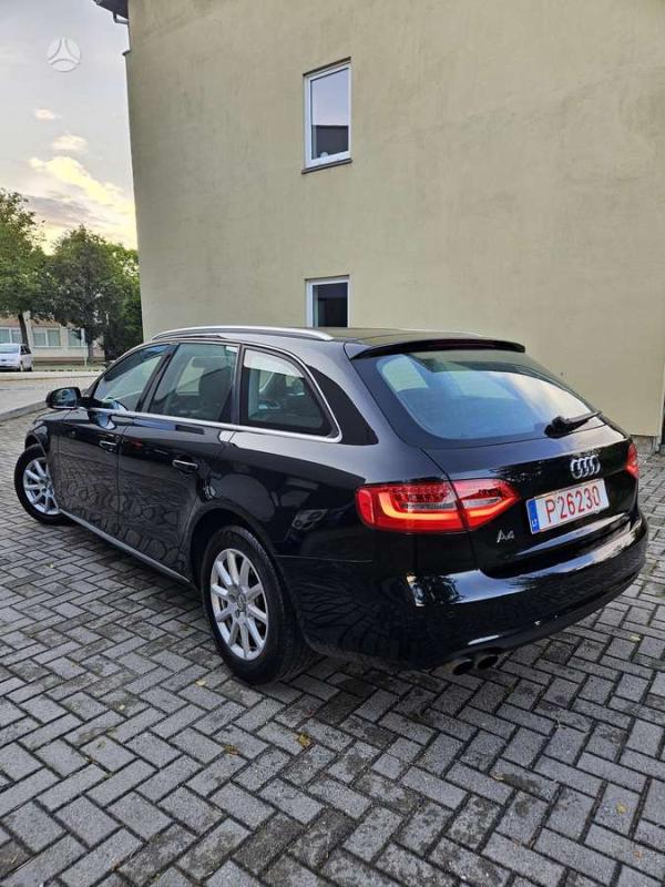 Black Audi A4 2013 in Kaisiadorys, with an engine capacity of 1.97 L and mileage of 295 thousand km for 7150 €, photo 5 on AUTOMOTO.COM.LV