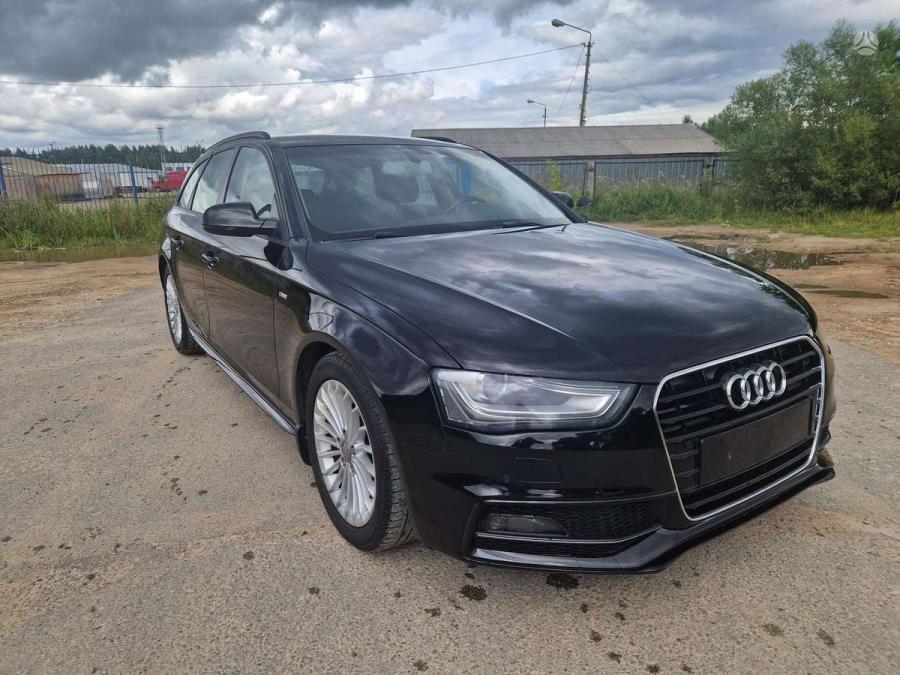 Melns Audi A4 2013 Panevēža, ar dzinēja tilpumu 2.00 L un nobraukumu 260 tūkst. km par 6590 €, foto 6 vietnē AUTOMOTO.COM.LV