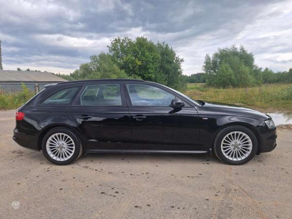 Black Audi A4 2013 in Panevezys, with an engine capacity of 2.00 L and mileage of 260 thousand km for 6590 €, photo 7 on AUTOMOTO.COM.LV
