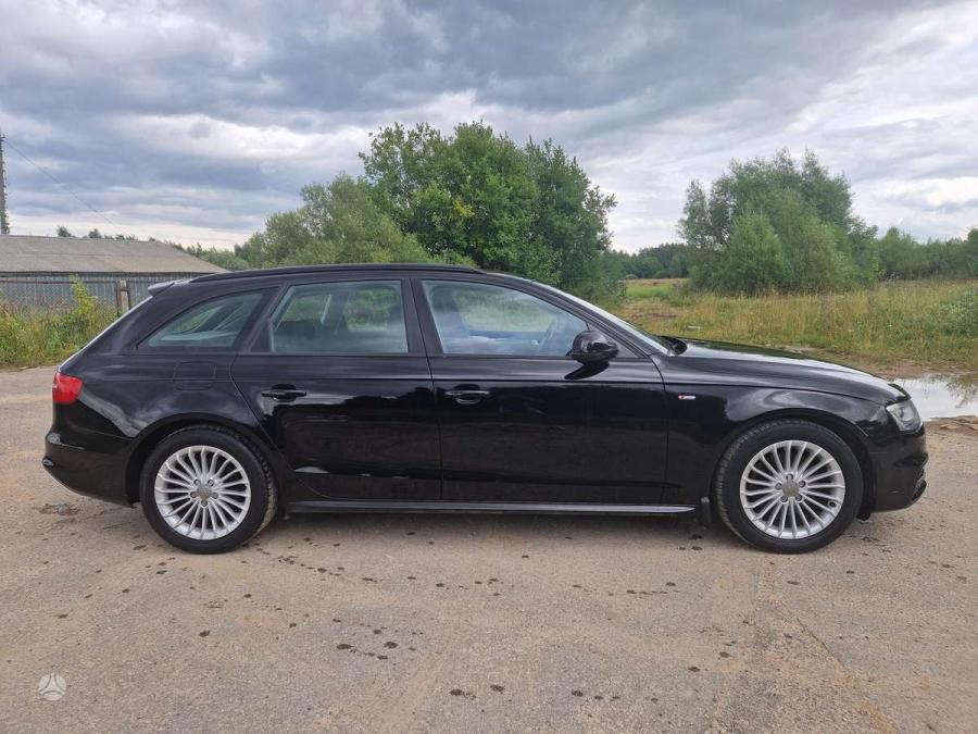 Melns Audi A4 2013 Panevēža, ar dzinēja tilpumu 2.00 L un nobraukumu 260 tūkst. km par 6590 €, foto 8 vietnē AUTOMOTO.COM.LV