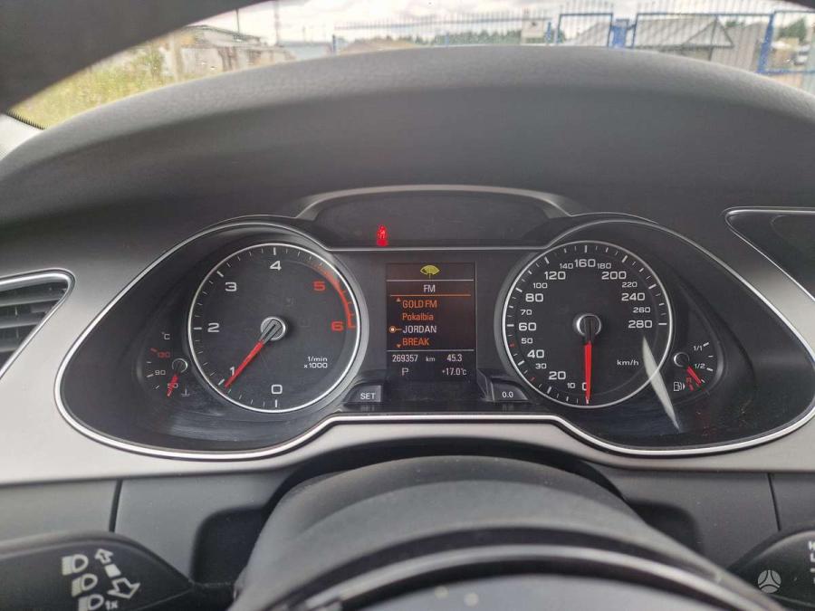 Melns Audi A4 2013 Panevēža, ar dzinēja tilpumu 2.00 L un nobraukumu 260 tūkst. km par 6590 €, foto 19 vietnē AUTOMOTO.COM.LV