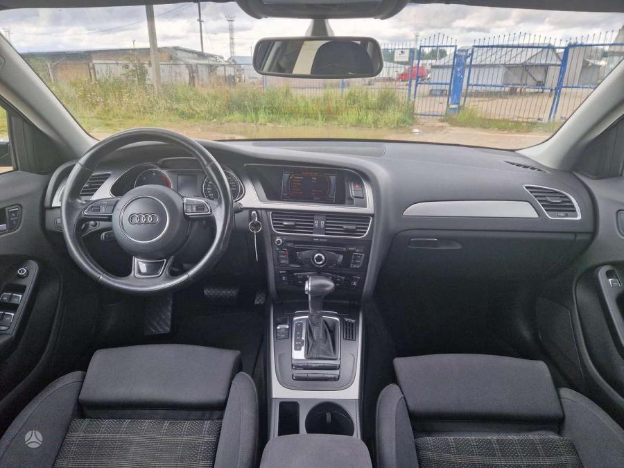 Melns Audi A4 2013 Panevēža, ar dzinēja tilpumu 2.00 L un nobraukumu 260 tūkst. km par 6590 €, foto 20 vietnē AUTOMOTO.COM.LV