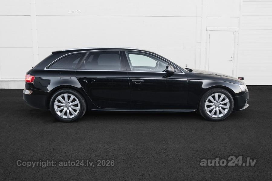 Black Audi A4 2013 in Tallinn, with an engine capacity of 2.00 L and mileage of 202 thousand km for 8499 €, photo 5 on AUTOMOTO.COM.LV