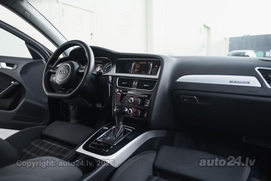Black Audi A4 2013 in Tallinn, with an engine capacity of 2.00 L and mileage of 202 thousand km for 8499 €, photo 10 on AUTOMOTO.COM.LV