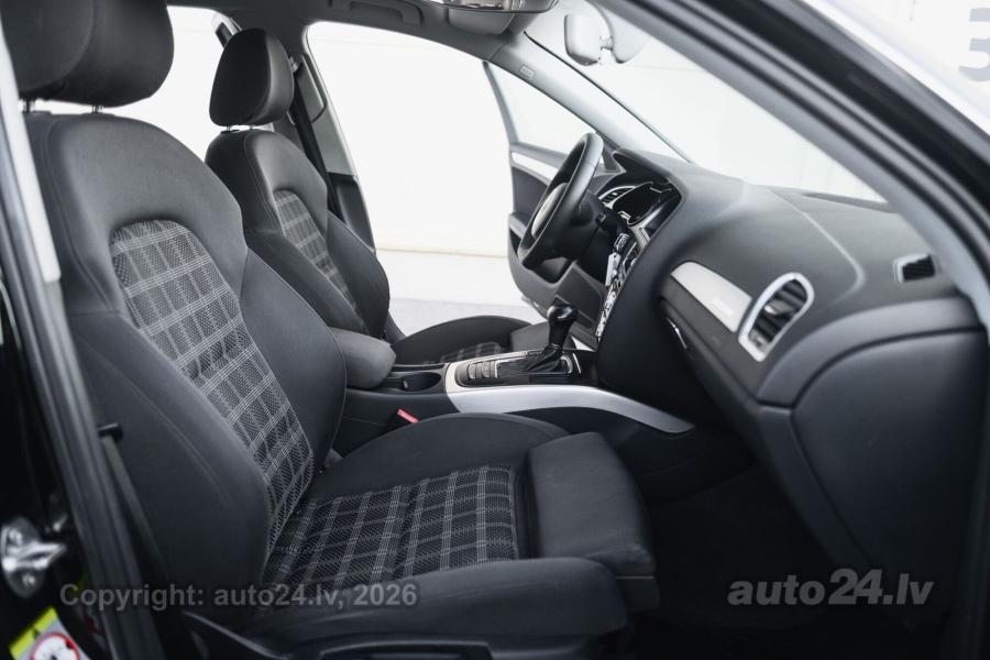 Black Audi A4 2013 in Tallinn, with an engine capacity of 2.00 L and mileage of 202 thousand km for 8499 €, photo 11 on AUTOMOTO.COM.LV