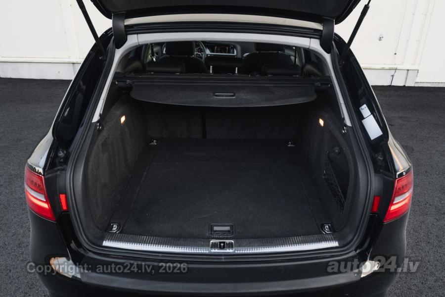 Black Audi A4 2013 in Tallinn, with an engine capacity of 2.00 L and mileage of 202 thousand km for 8499 €, photo 13 on AUTOMOTO.COM.LV
