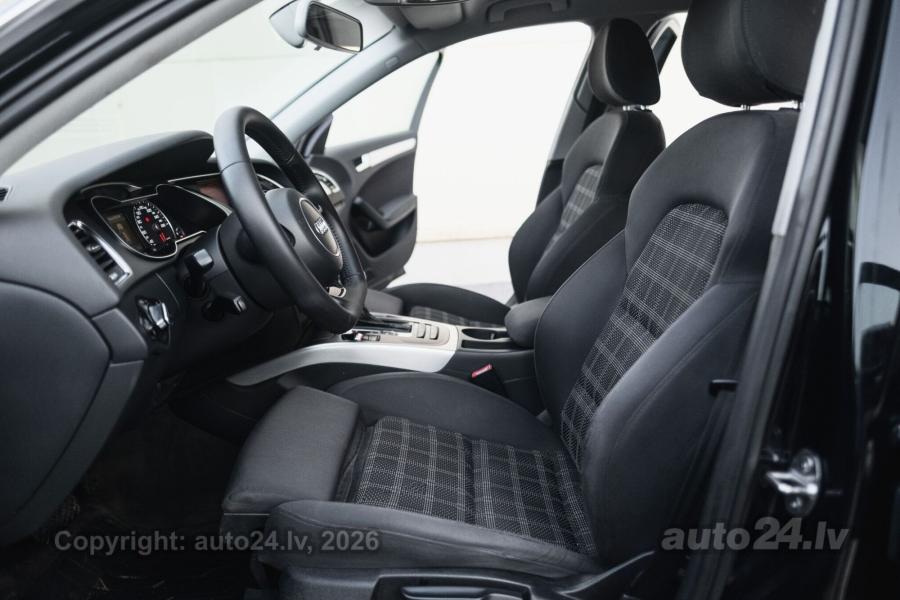 Black Audi A4 2013 in Tallinn, with an engine capacity of 2.00 L and mileage of 202 thousand km for 8499 €, photo 15 on AUTOMOTO.COM.LV