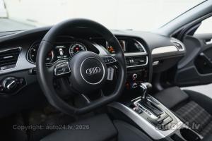 Black Audi A4 2013 in Tallinn, with an engine capacity of 2.00 L and mileage of 202 thousand km for 8499 €, photo 16 on AUTOMOTO.COM.LV