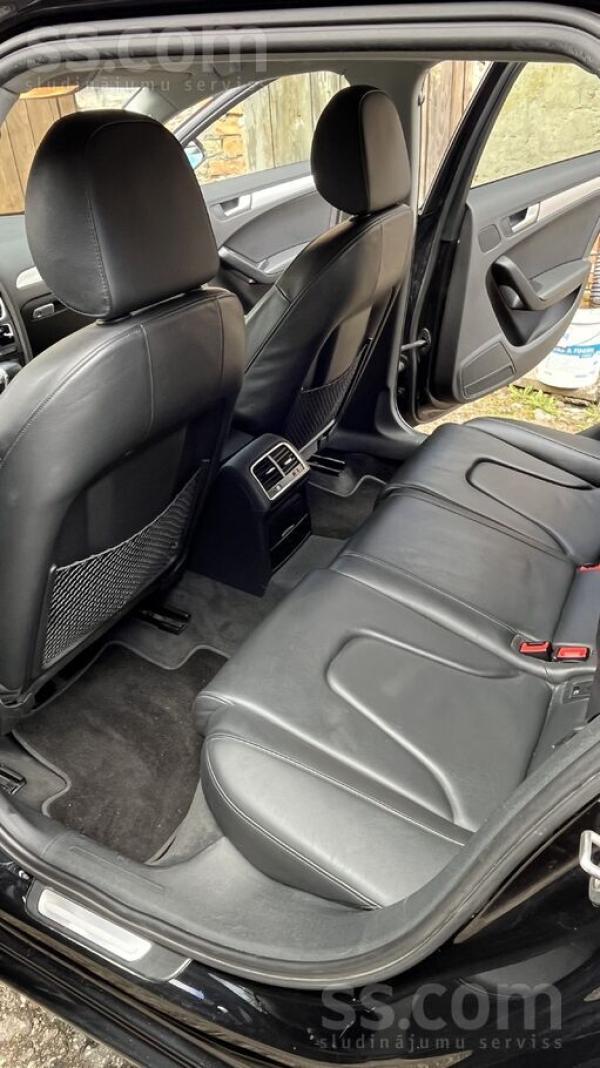 Melns Audi A4 2013 Liepāja, ar dzinēja tilpumu 2.00 L un nobraukumu 295 tūkst. km par 7700 €, foto 4 vietnē AUTOMOTO.COM.LV