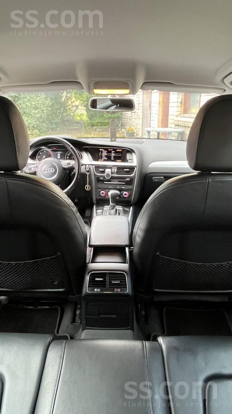 Black Audi A4 2013 in Liepaja, with an engine capacity of 2.00 L and mileage of 295 thousand km for 7700 €, photo 13 on AUTOMOTO.COM.LV