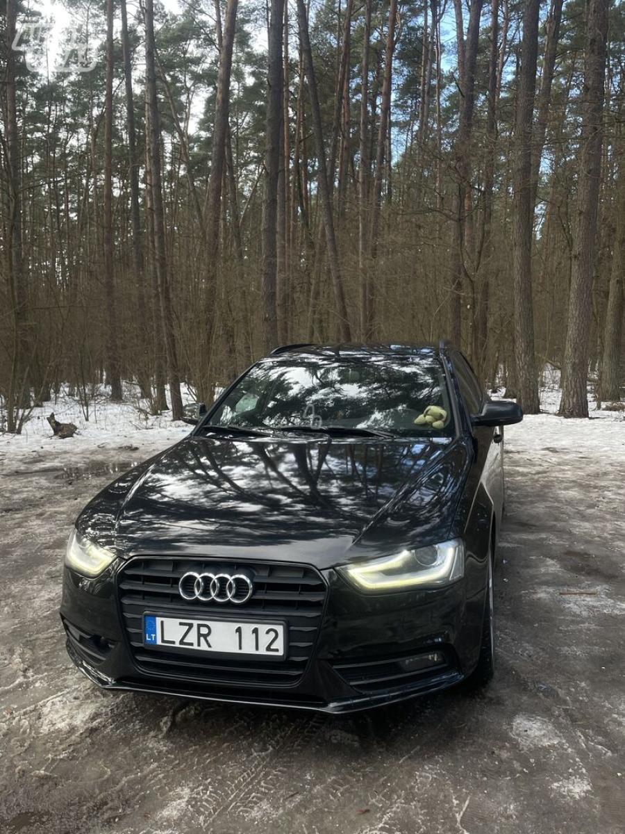 Black Audi A4 2013 in Kaunas, with an engine capacity of 2.00 L and mileage of 232 thousand km for 7900 €, photo 1 on AUTOMOTO.COM.LV