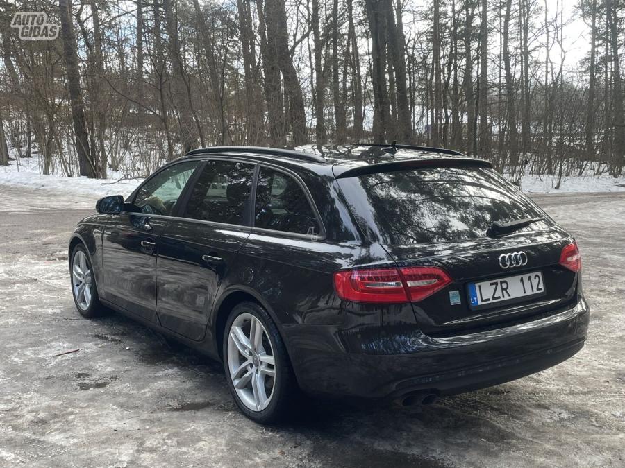 Black Audi A4 2013 in Kaunas, with an engine capacity of 2.00 L and mileage of 232 thousand km for 7900 €, photo 4 on AUTOMOTO.COM.LV