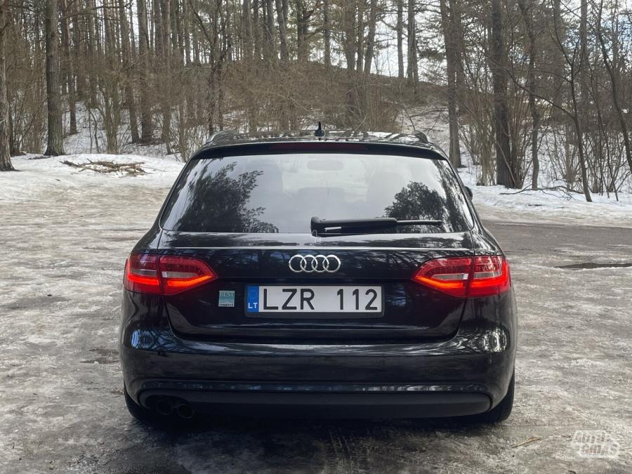 Black Audi A4 2013 in Kaunas, with an engine capacity of 2.00 L and mileage of 232 thousand km for 7900 €, photo 6 on AUTOMOTO.COM.LV