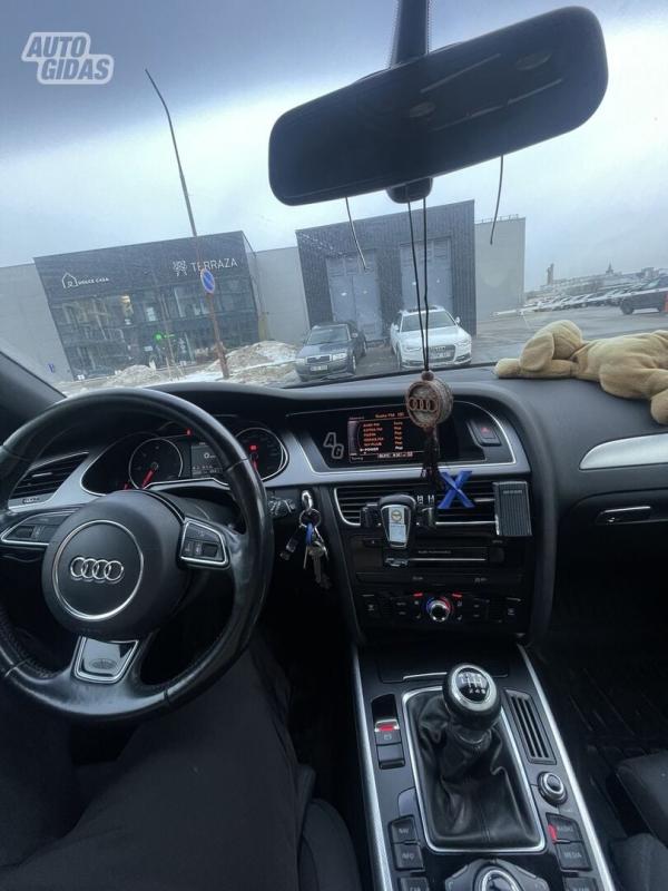 Black Audi A4 2013 in Kaunas, with an engine capacity of 2.00 L and mileage of 232 thousand km for 7900 €, photo 8 on AUTOMOTO.COM.LV