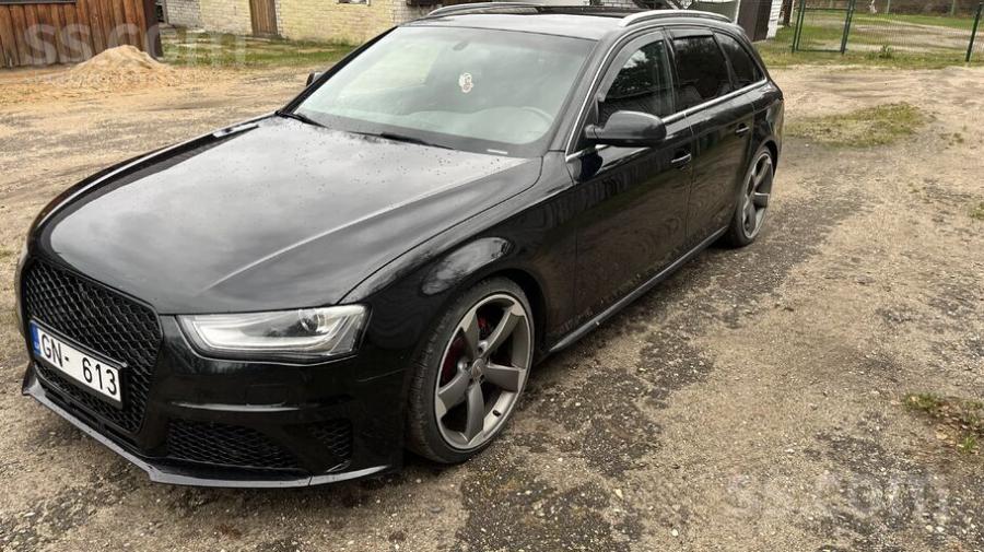Melns Audi A4 2013 Limbaži, ar dzinēja tilpumu 2.00 L un nobraukumu 237 tūkst. km par 7900 €, foto 1 vietnē AUTOMOTO.COM.LV