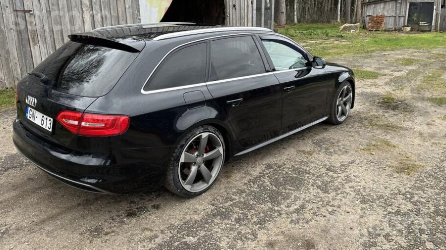 Melns Audi A4 2013 Limbaži, ar dzinēja tilpumu 2.00 L un nobraukumu 237 tūkst. km par 7900 €, foto 5 vietnē AUTOMOTO.COM.LV
