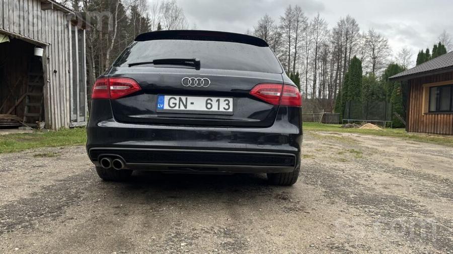 Melns Audi A4 2013 Limbaži, ar dzinēja tilpumu 2.00 L un nobraukumu 237 tūkst. km par 7900 €, foto 6 vietnē AUTOMOTO.COM.LV