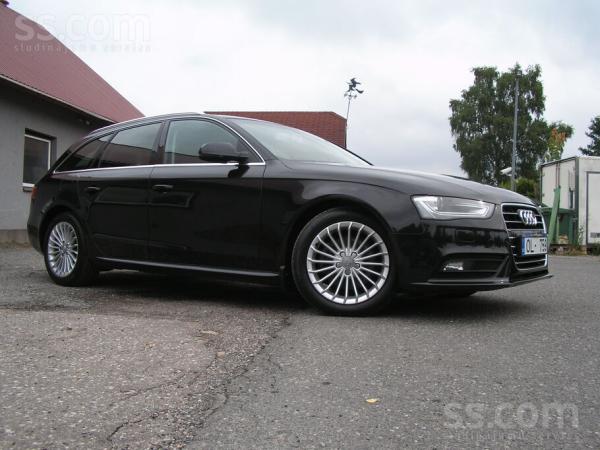 Melns Audi A4 2013 Rīga, ar dzinēja tilpumu 2.00 L un nobraukumu 0 tūkst. km par 7950 €, foto 1 vietnē AUTOMOTO.COM.LV