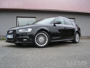 Black Audi A4 2013 in Riga, with an engine capacity of 2.00 L and mileage of 0 thousand km for 7950 €, photo 3 on AUTOMOTO.COM.LV