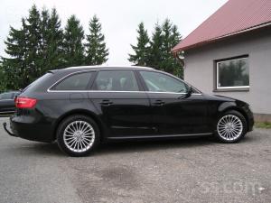 Black Audi A4 2013 in Riga, with an engine capacity of 2.00 L and mileage of 0 thousand km for 7950 €, photo 4 on AUTOMOTO.COM.LV