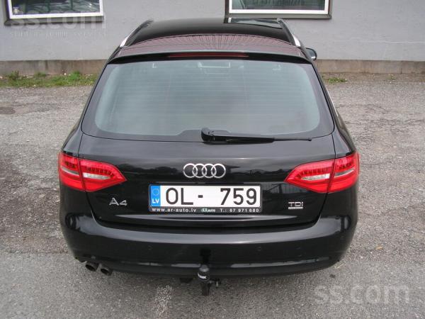 Melns Audi A4 2013 Rīga, ar dzinēja tilpumu 2.00 L un nobraukumu 0 tūkst. km par 7950 €, foto 6 vietnē AUTOMOTO.COM.LV