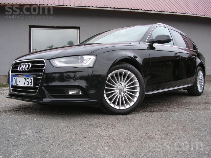 Black Audi A4 2013 in Riga, with an engine capacity of 2.00 L and mileage of 0 thousand km for 7950 €, photo 10 on AUTOMOTO.COM.LV