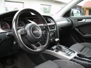 Black Audi A4 2013 in Riga, with an engine capacity of 2.00 L and mileage of 0 thousand km for 7950 €, photo 17 on AUTOMOTO.COM.LV