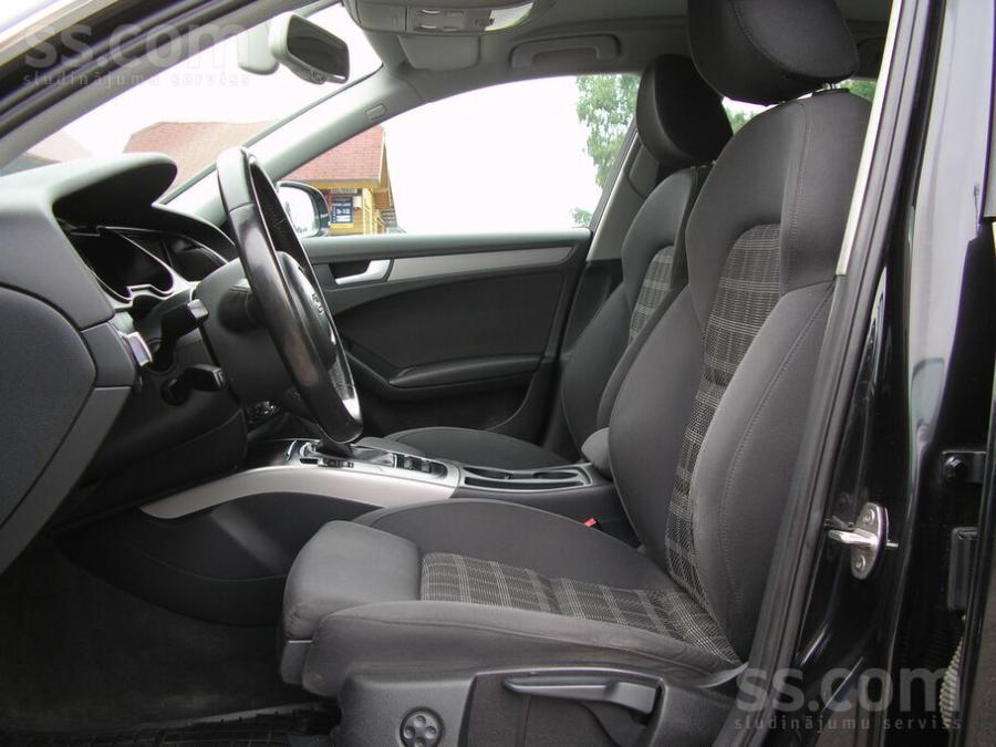 Black Audi A4 2013 in Riga, with an engine capacity of 2.00 L and mileage of 0 thousand km for 7950 €, photo 18 on AUTOMOTO.COM.LV