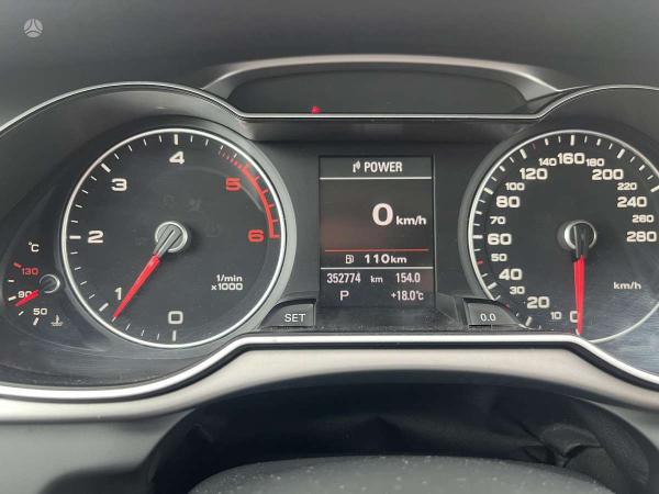 Melns Audi A4 2013 Šauļi, ar dzinēja tilpumu 1.97 L un nobraukumu 353 tūkst. km par 5400 €, foto 9 vietnē AUTOMOTO.COM.LV
