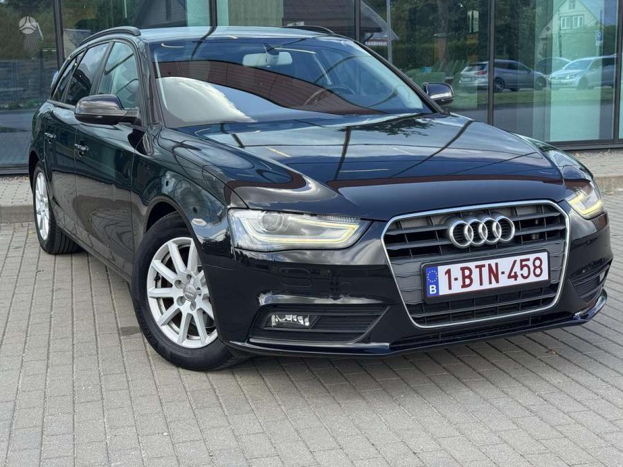 Black Audi A4 2013 in Utena, with an engine capacity of 1.97 L and mileage of 263 thousand km for 6450 €, photo 4 on AUTOMOTO.COM.LV