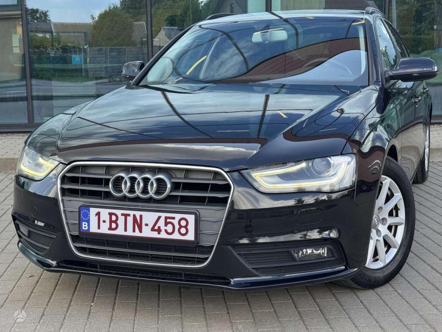 Black Audi A4 2013 in Utena, with an engine capacity of 1.97 L and mileage of 263 thousand km for 6450 €, photo 6 on AUTOMOTO.COM.LV