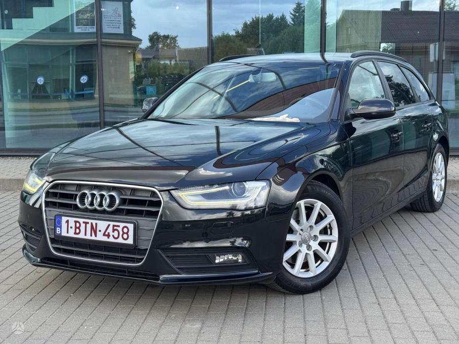 Black Audi A4 2013 in Utena, with an engine capacity of 1.97 L and mileage of 263 thousand km for 6450 €, photo 8 on AUTOMOTO.COM.LV