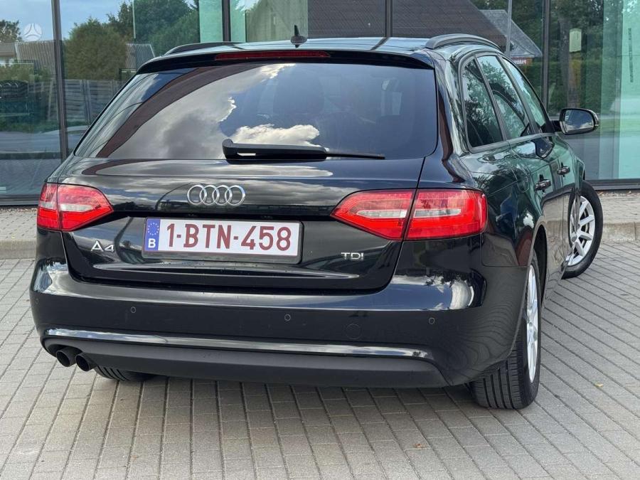 Black Audi A4 2013 in Utena, with an engine capacity of 1.97 L and mileage of 263 thousand km for 6450 €, photo 10 on AUTOMOTO.COM.LV
