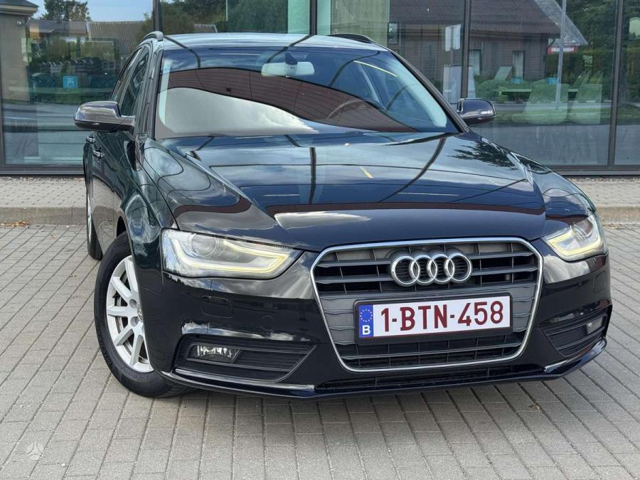 Black Audi A4 2013 in Utena, with an engine capacity of 1.97 L and mileage of 263 thousand km for 6450 €, photo 1 on AUTOMOTO.COM.LV