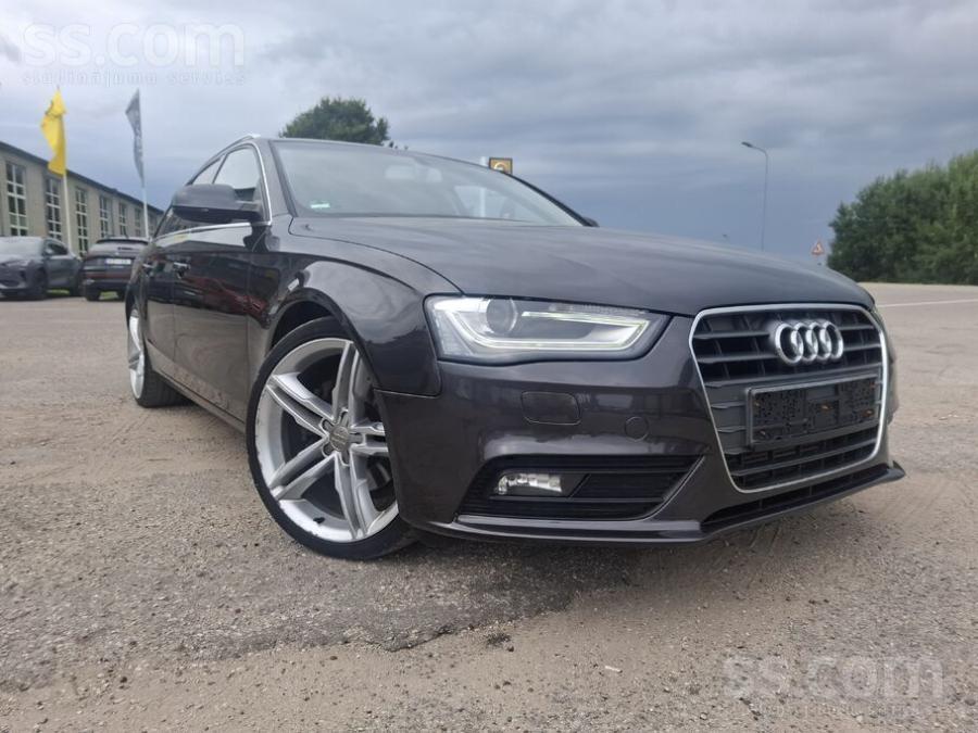 Black Audi A4 2013 in Talsi, with an engine capacity of 2.00 L and mileage of 264 thousand km for 7900 €, photo 3 on AUTOMOTO.COM.LV