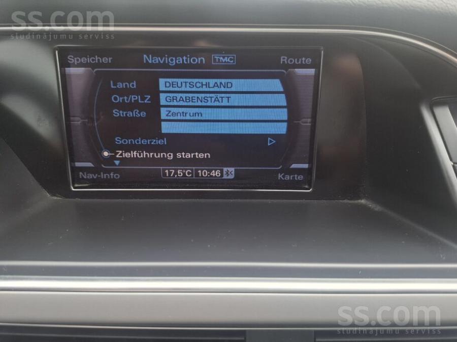 Black Audi A4 2013 in Talsi, with an engine capacity of 2.00 L and mileage of 264 thousand km for 7900 €, photo 18 on AUTOMOTO.COM.LV