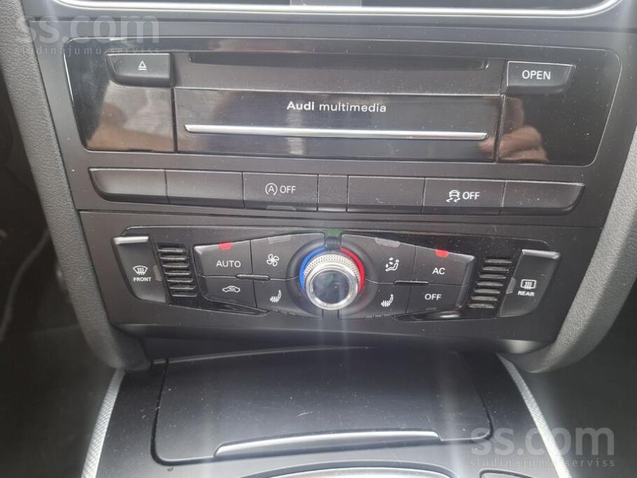 Black Audi A4 2013 in Talsi, with an engine capacity of 2.00 L and mileage of 264 thousand km for 7900 €, photo 19 on AUTOMOTO.COM.LV