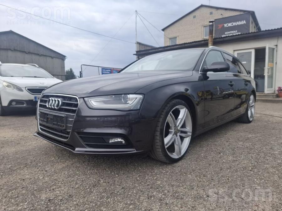 Black Audi A4 2013 in Talsi, with an engine capacity of 2.00 L and mileage of 264 thousand km for 7900 €, photo 31 on AUTOMOTO.COM.LV