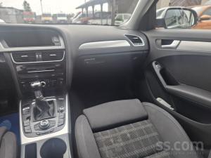 Black Audi A4 2013 in Talsi, with an engine capacity of 2.00 L and mileage of 264 thousand km for 7900 €, photo 32 on AUTOMOTO.COM.LV