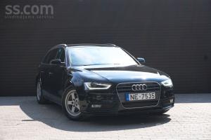 Black Audi A4 2013 in Riga, with an engine capacity of 2.00 L and mileage of 283 thousand km for 7990 €, photo 3 on AUTOMOTO.COM.LV