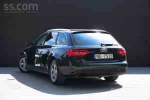 Black Audi A4 2013 in Riga, with an engine capacity of 2.00 L and mileage of 283 thousand km for 7990 €, photo 5 on AUTOMOTO.COM.LV