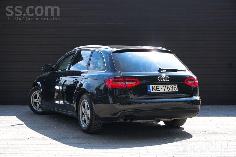 Black Audi A4 2013 in Riga, with an engine capacity of 2.00 L and mileage of 283 thousand km for 7990 €, photo 5 on AUTOMOTO.COM.LV