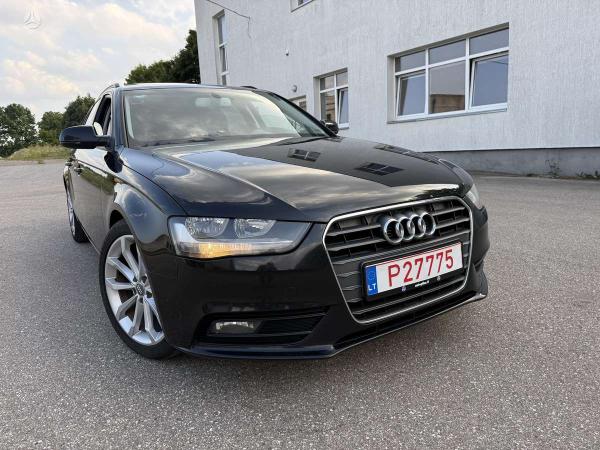 Black Audi A4 2013 in Ukmerge, with an engine capacity of 2.00 L and mileage of 380 thousand km for 5750 €, photo 6 on AUTOMOTO.COM.LV