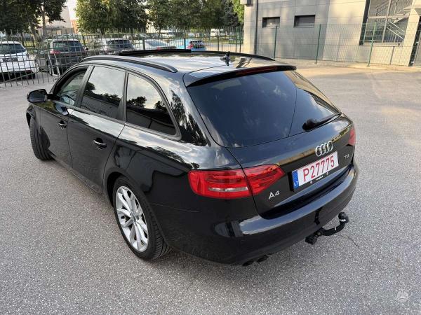 Black Audi A4 2013 in Ukmerge, with an engine capacity of 2.00 L and mileage of 380 thousand km for 5750 €, photo 9 on AUTOMOTO.COM.LV
