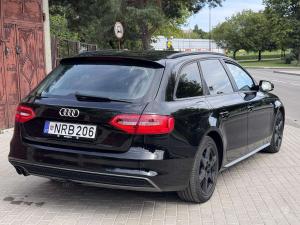 Black Audi A4 2013 in Vilnius, with an engine capacity of 1.97 L and mileage of 339 thousand km for 5250 €, photo 7 on AUTOMOTO.COM.LV