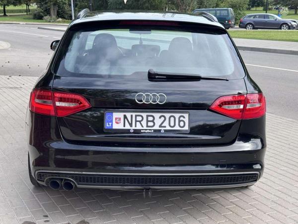 Black Audi A4 2013 in Vilnius, with an engine capacity of 1.97 L and mileage of 339 thousand km for 4999 €, photo 5 on AUTOMOTO.COM.LV